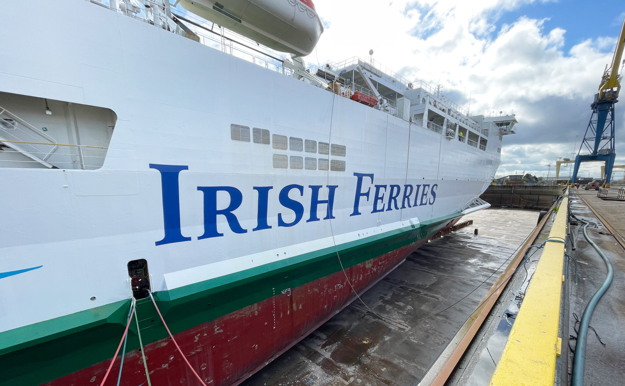 Installation on Isle of Inisheer for Irish Ferries | Qtagg